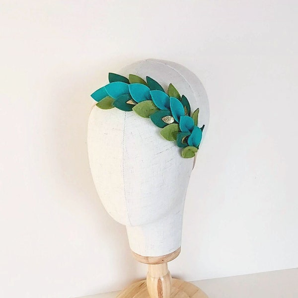 Leaf Headband - Etsy