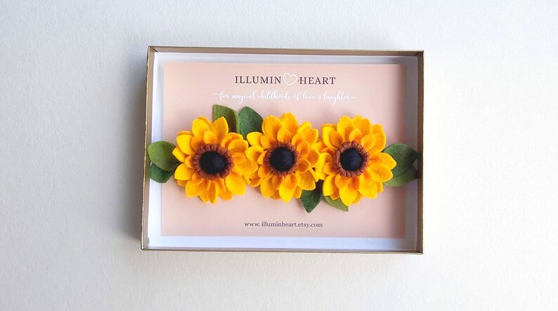 Baby Sunflower headband Fall Sunflower Crown Sunflower | Etsy