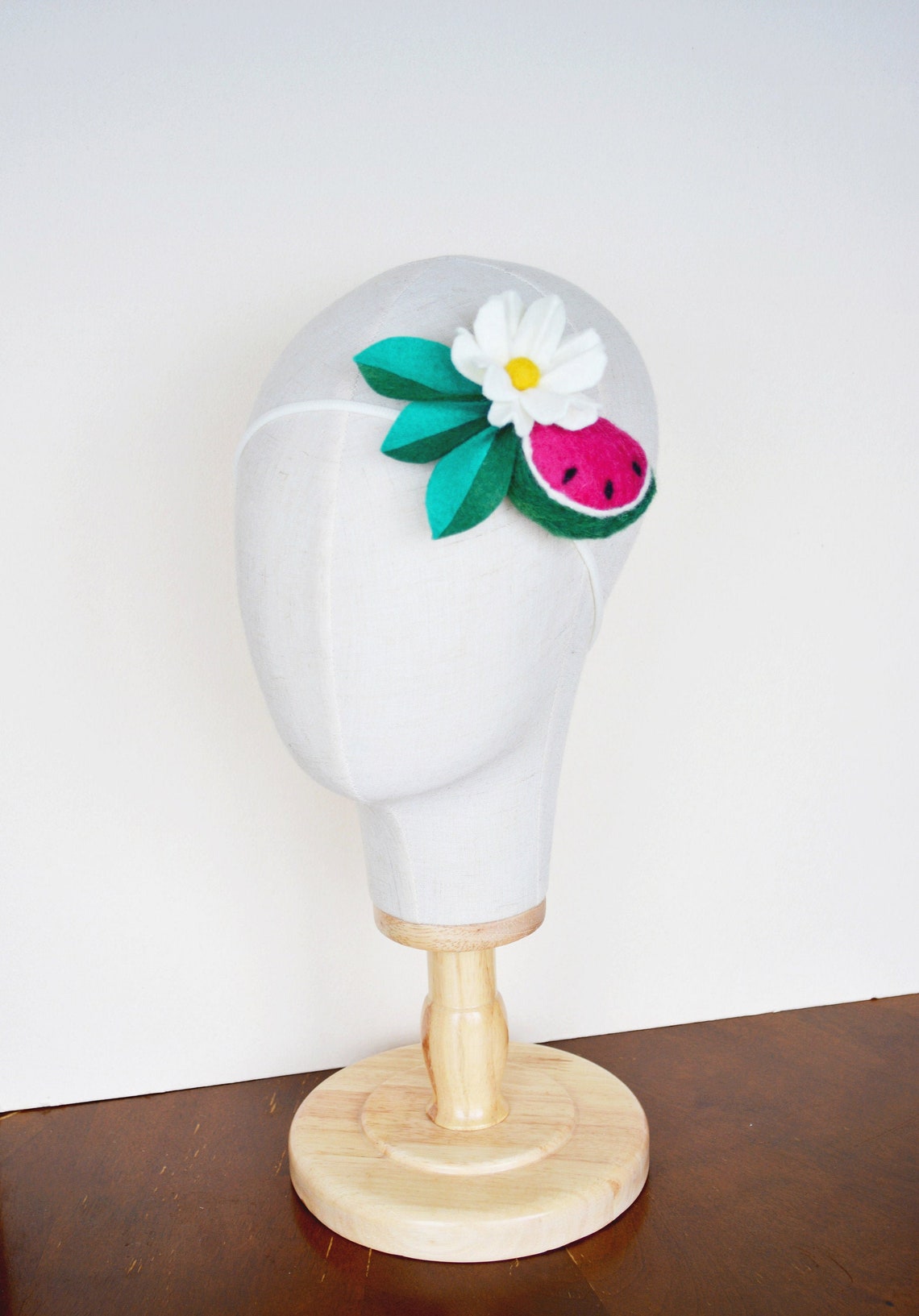 Watermelon Headband, Watermelon Hair Bow, Watermelon First Birthday ...
