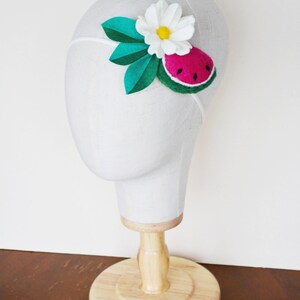 Watermelon Headband, Watermelon Hair Bow, Watermelon First Birthday ...