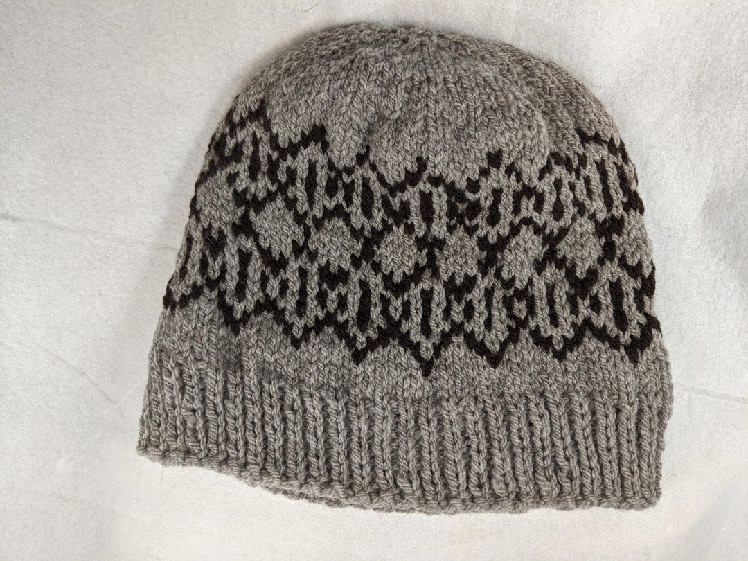Athena Hat Pattern Knitting Colorwork - Etsy