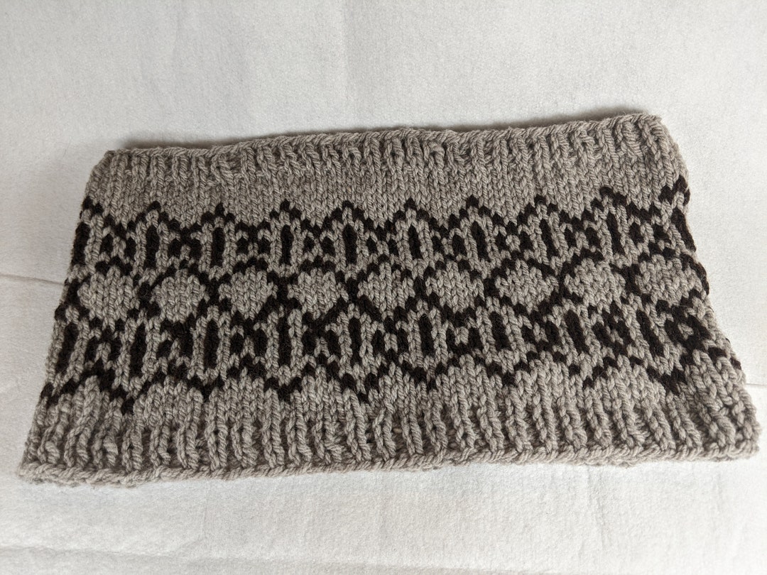 Knitting Pattern, Cowl, Color Work, Worsted Weight PDF - Etsy