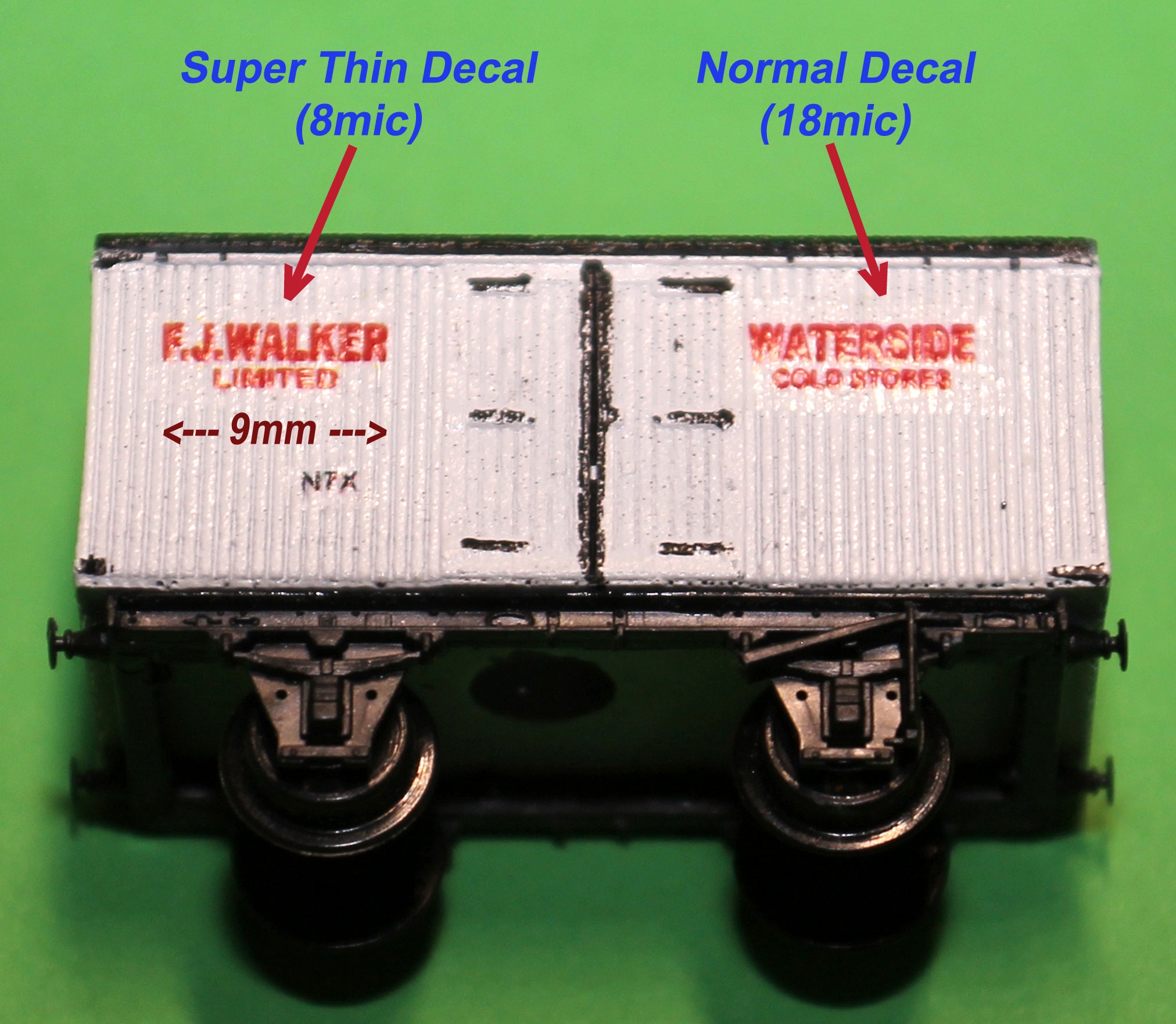 Super Thin Waterslide Decal Paper for Small Scale Model Decals - for ...