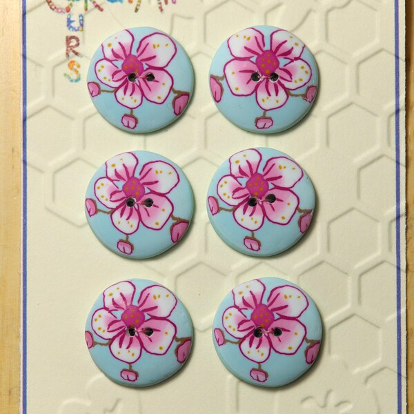 Cherry Buttons - Etsy