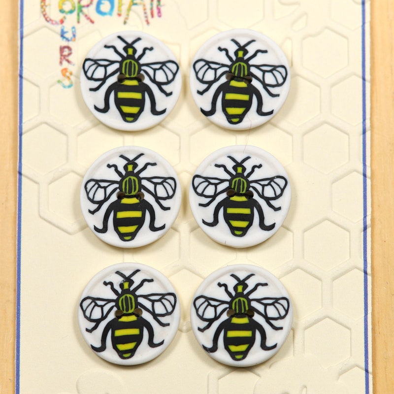 Bee Buttons - Etsy