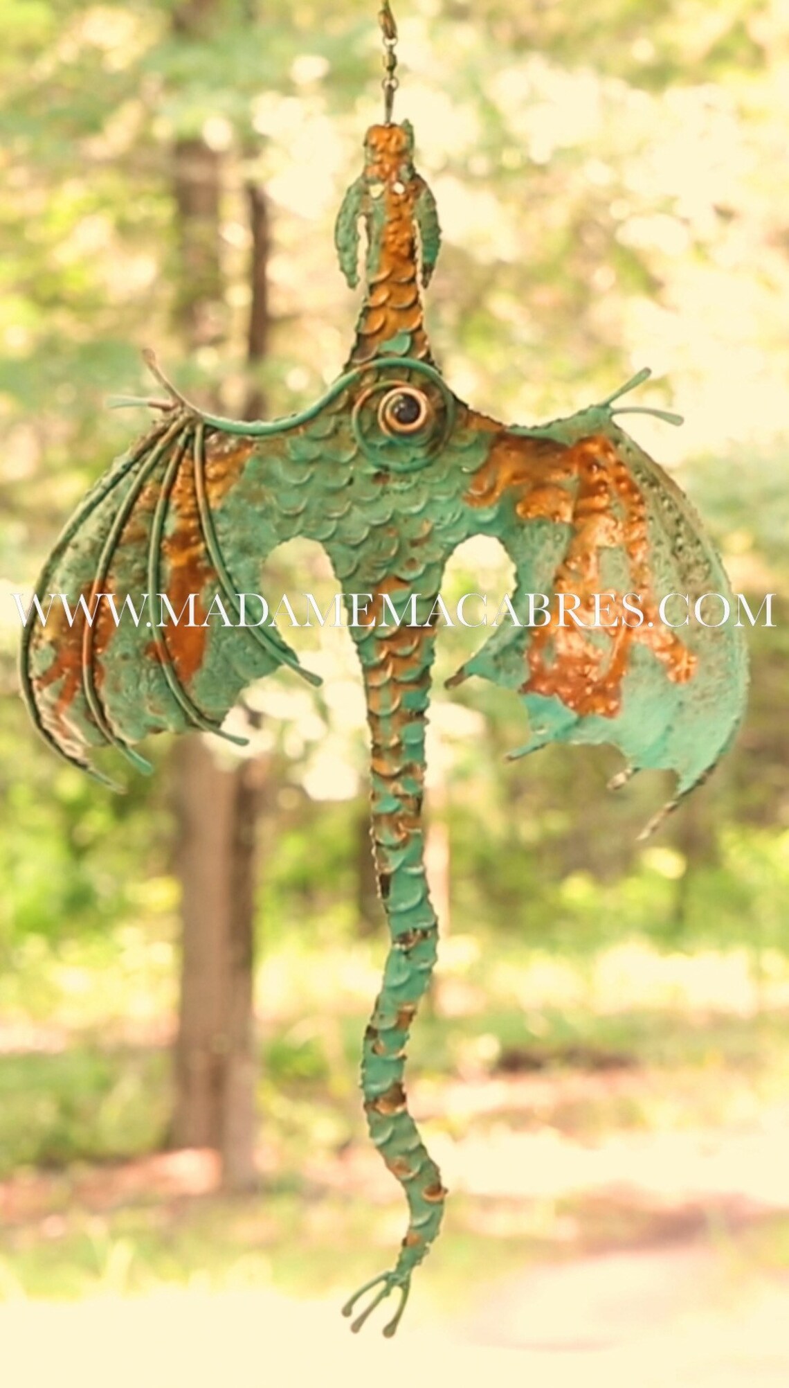 Dragon Wind Catcher Dragon Wind Spinner Dragon Mobile - Etsy
