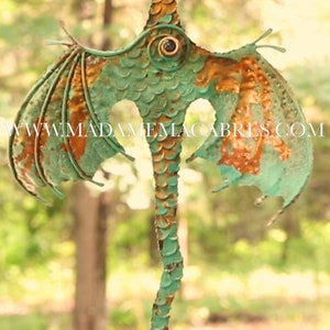 Dragon Wind Catcher Dragon Wind Spinner Dragon Mobile Copper Dragon ...