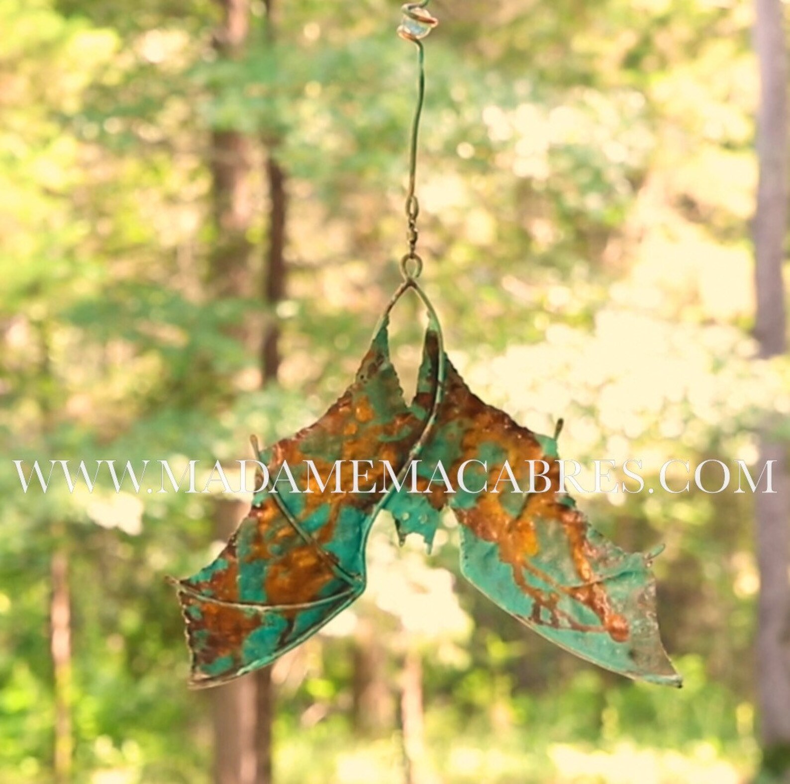 Bat Wind Catcher Bat Wind Spinner Bat Mobile Copper Bat - Etsy