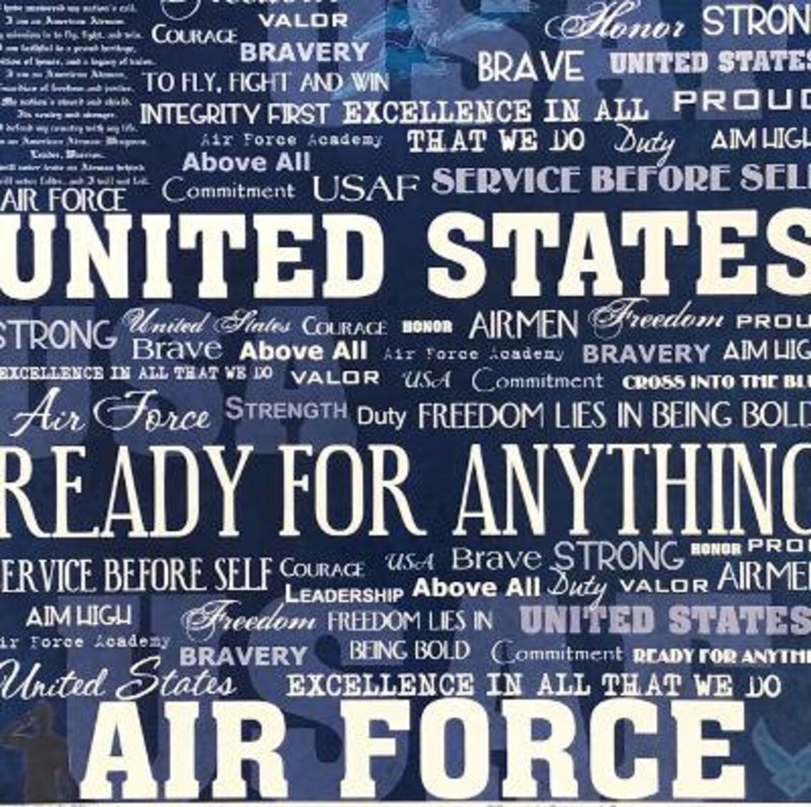 Air Force Military Memento Keepsake Box - Etsy