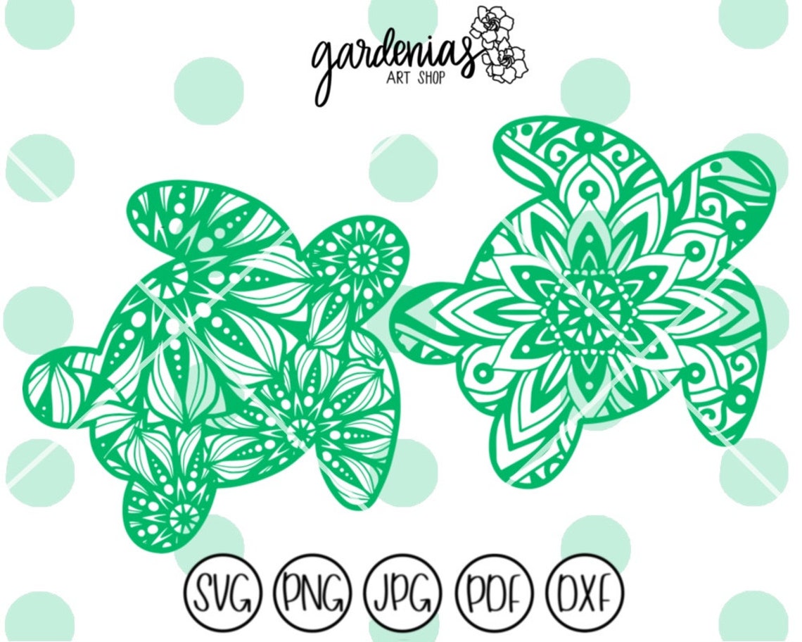 Turtle Mandala Svg Turtle Svg Mandala Svg Sea Turtle Svg - Etsy