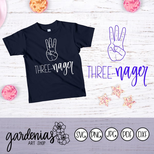 Three Nager Svg - Etsy
