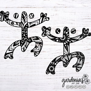 Coqui Mandala SVG, Puerto Rico SVG, Taino Culture SVG, Taino Cut File ...