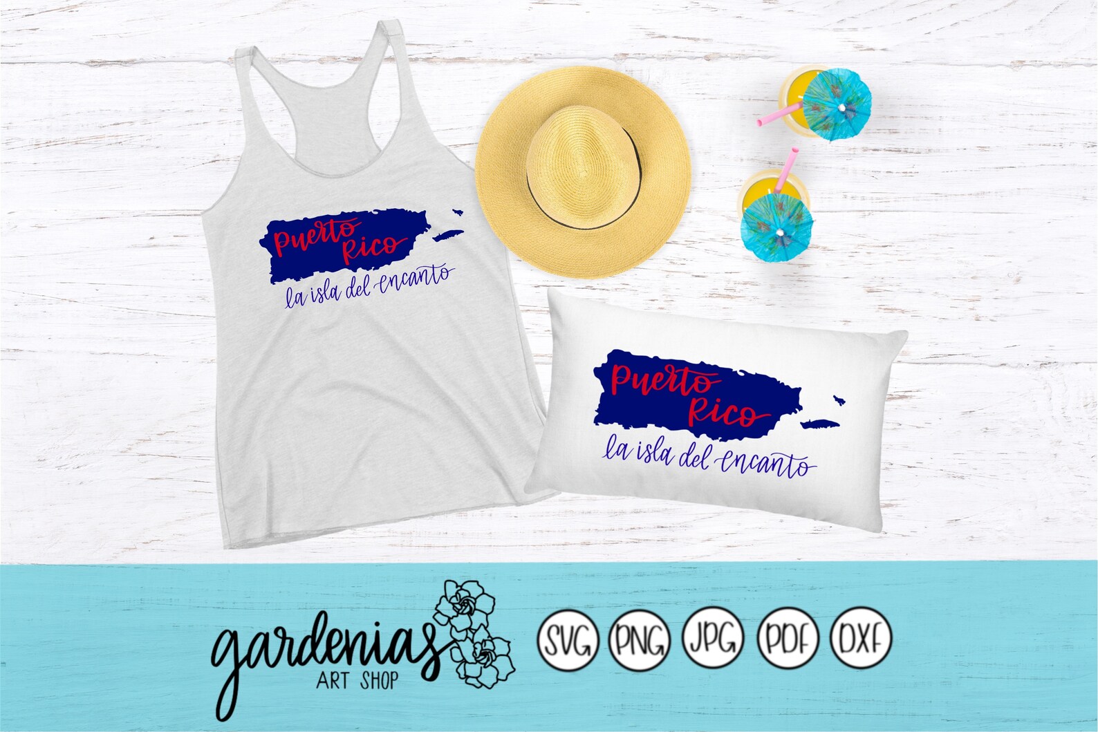 Puerto Rico SVG Bundle, Puerto Rican Designs, Puerto Rico Cut File ...