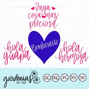 Spanish SVG Bundle, Archivos En Español, Spanish Cut File Bundle ...