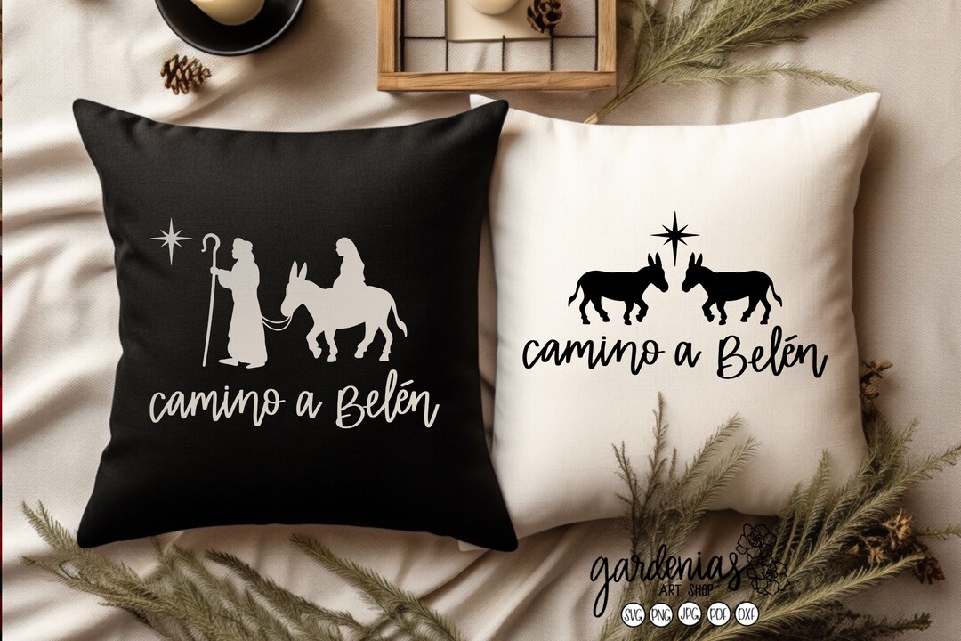 Camino a Belen SVG | Navidad SVG | Jesus SVG | Spanish Christmas Svg ...