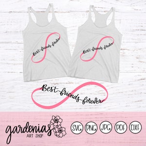 Best Friends Svg, Bestest Friends Svg, Best Friends Forever Svg ...