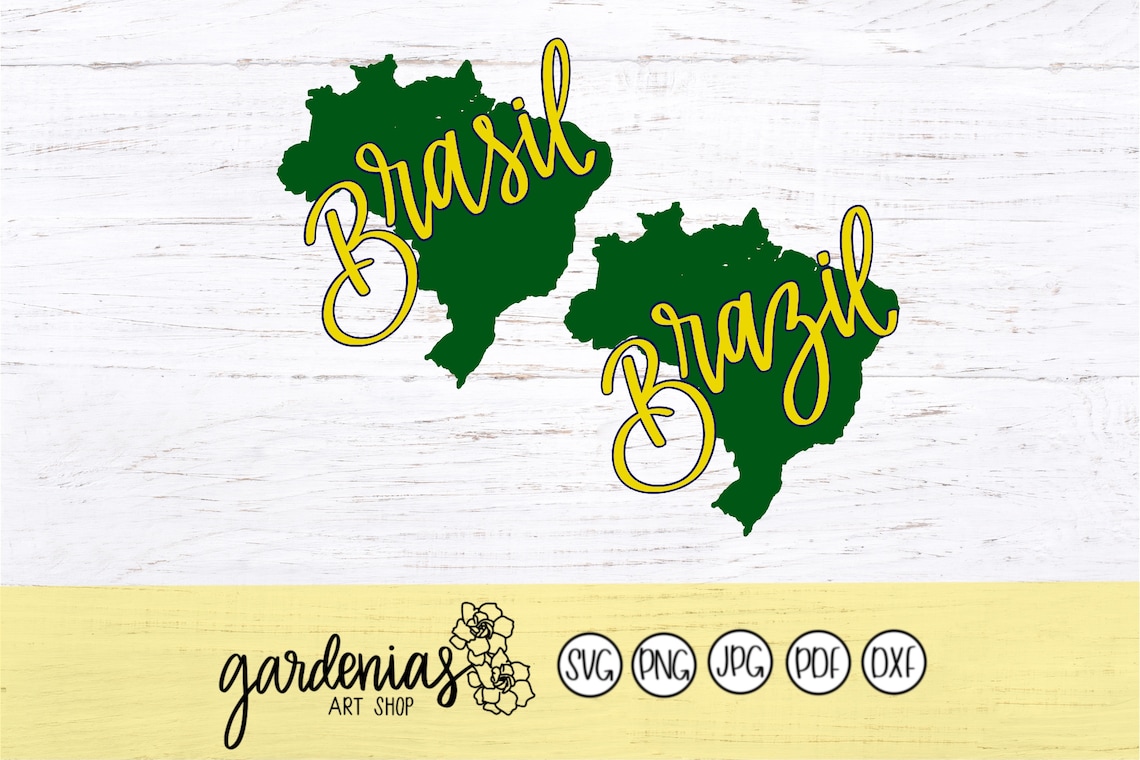 Brazil Svg Brasil Svg Brazil Cut File Brasil Cut File - Etsy