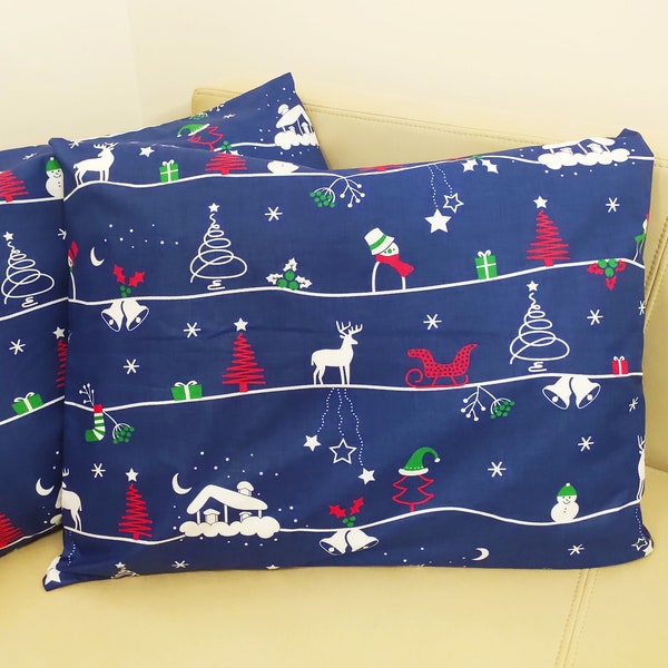 Christmas Pillowcase - Etsy
