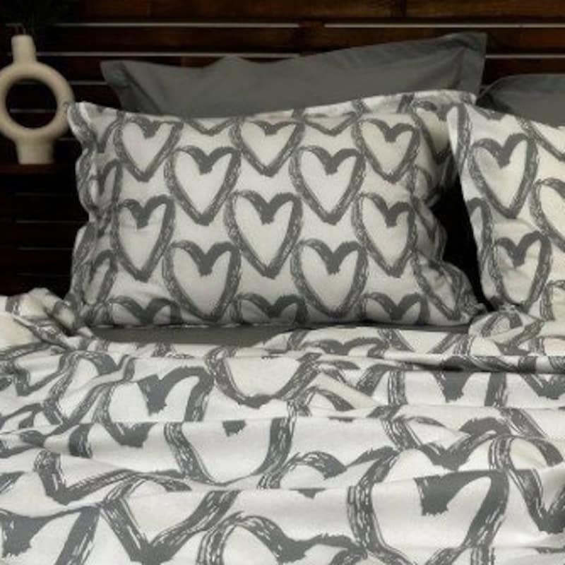 Heart Bedding - Etsy