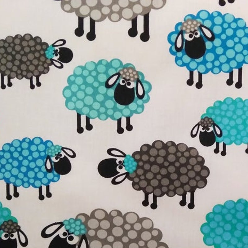 Sheep Fabric - Etsy
