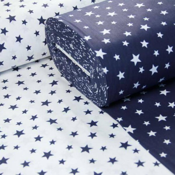 Blue White Stars - Etsy