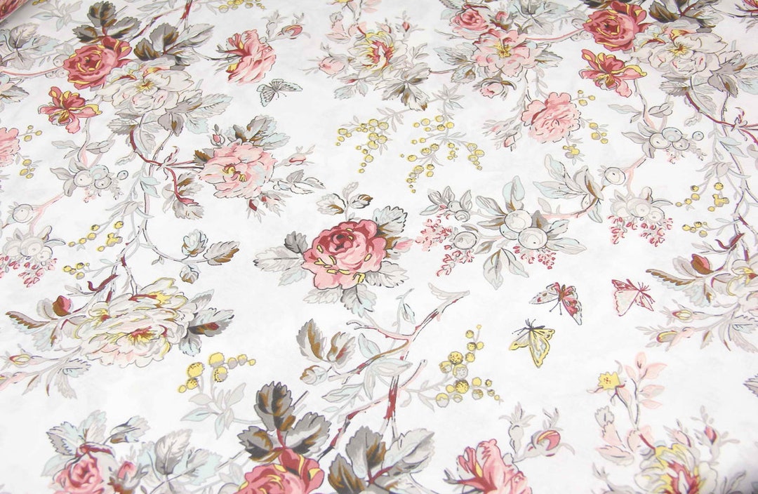 Pink Flowers Bedding Set, Red Roses Bedding Set, Roses Sheets, Roses ...