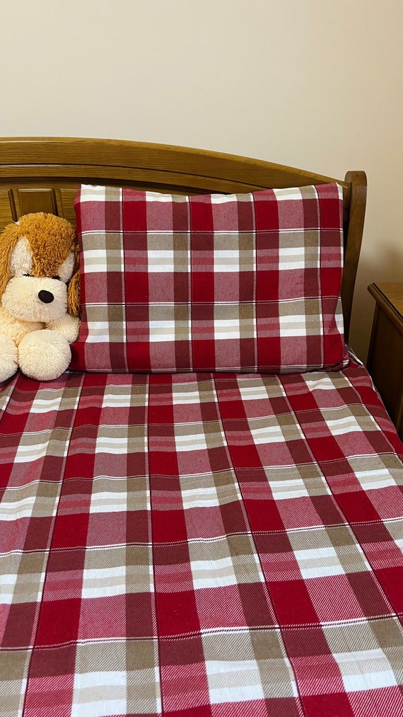 Red Plaid Flannel Sheets