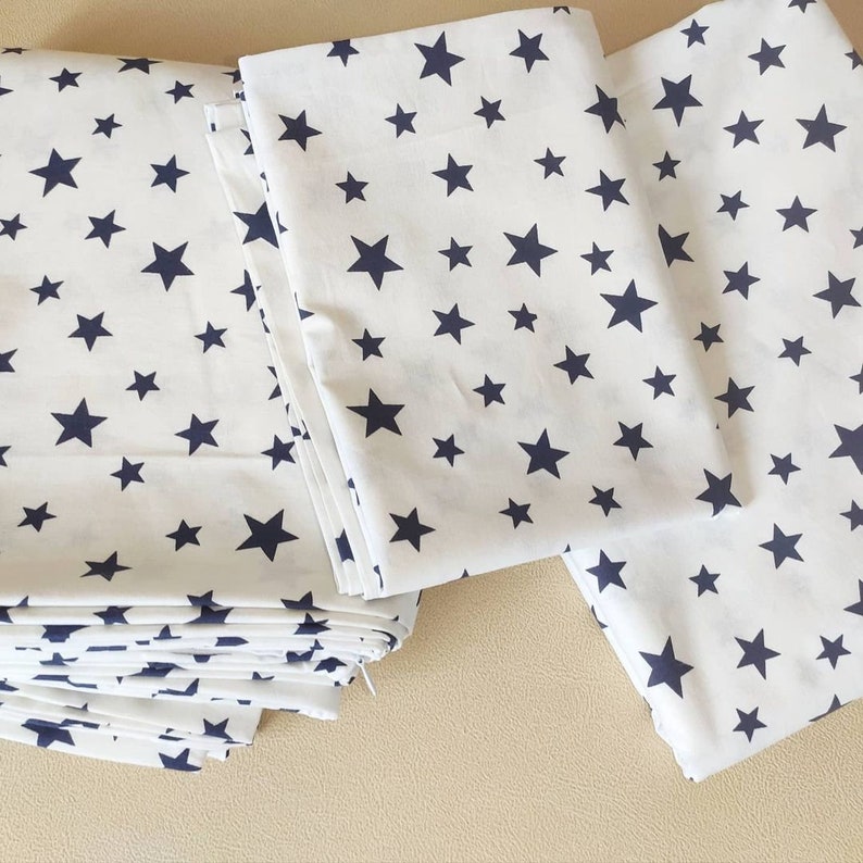 Blue Stars Pillowcases, Blue Stars Bedding Set, Blue Stars Toddler Set ...