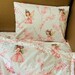 Pink Fairies Pillowcase, Pink Elves Pillowcase Cot Sheet Flat Sheet ...