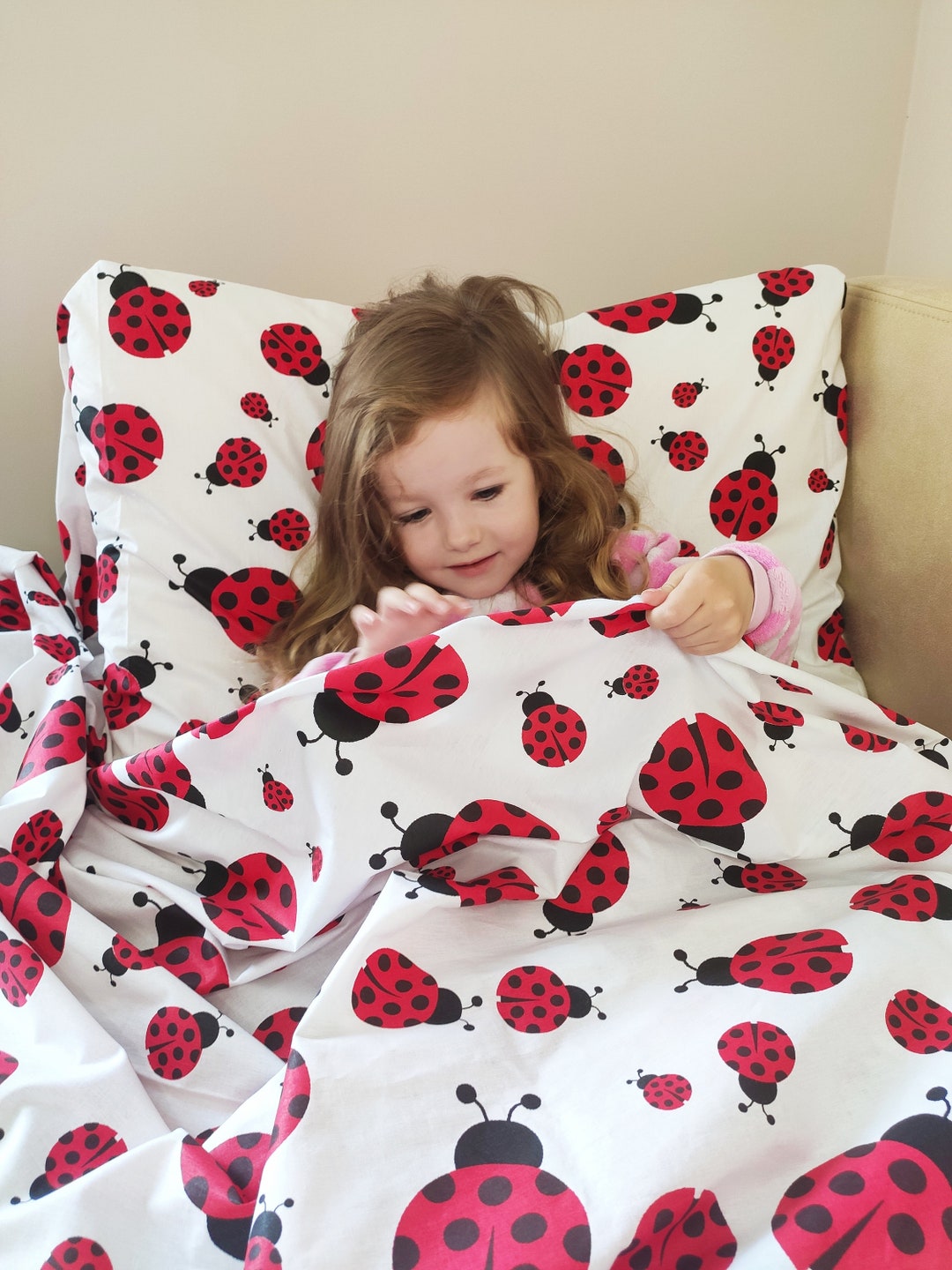 Ladybug Pillowcases, Ladybug Toddler Pillowcase, Ladybug Standard ...