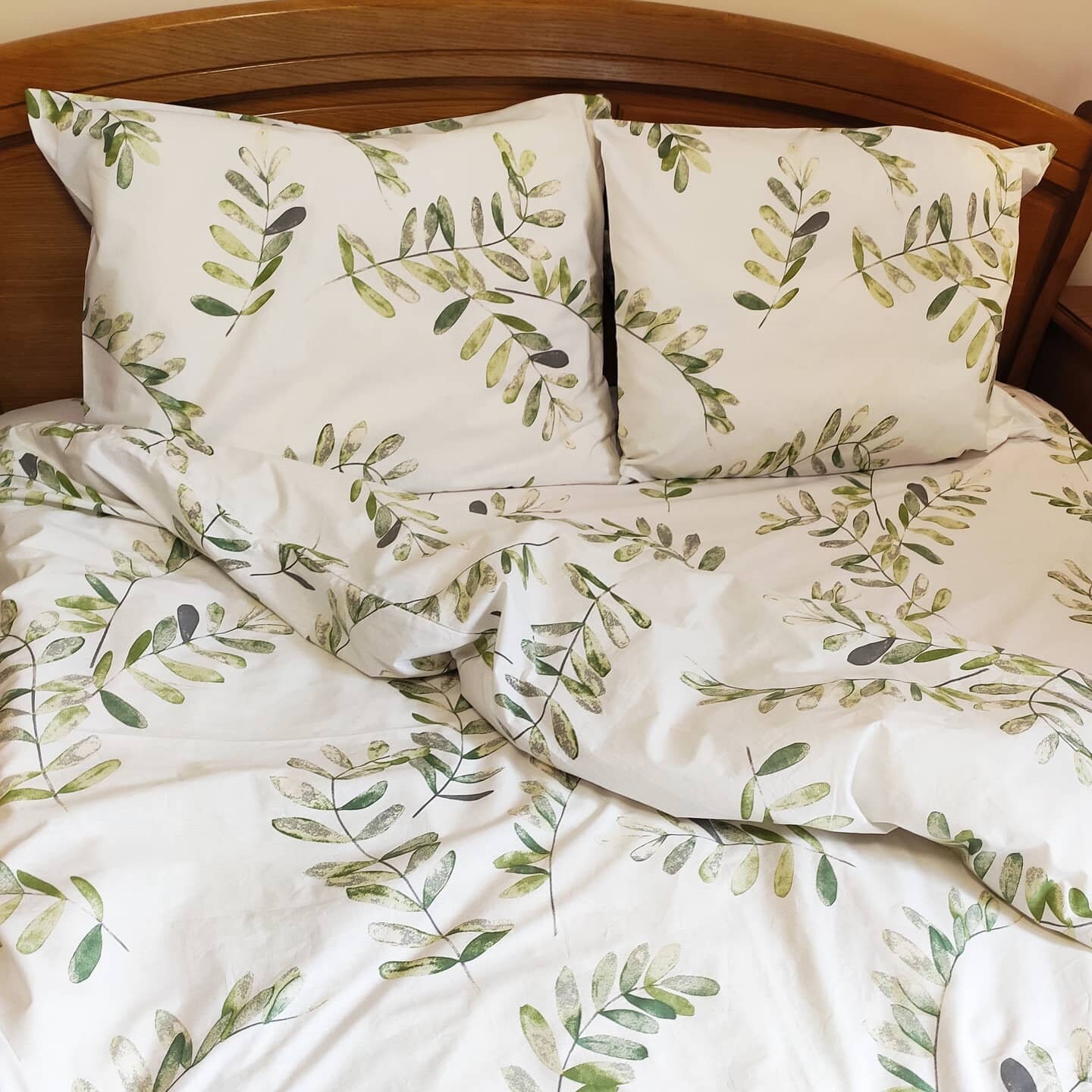 Olive Leaves Bedding Set Olive Leaves Full Set Green Leaves - Etsy