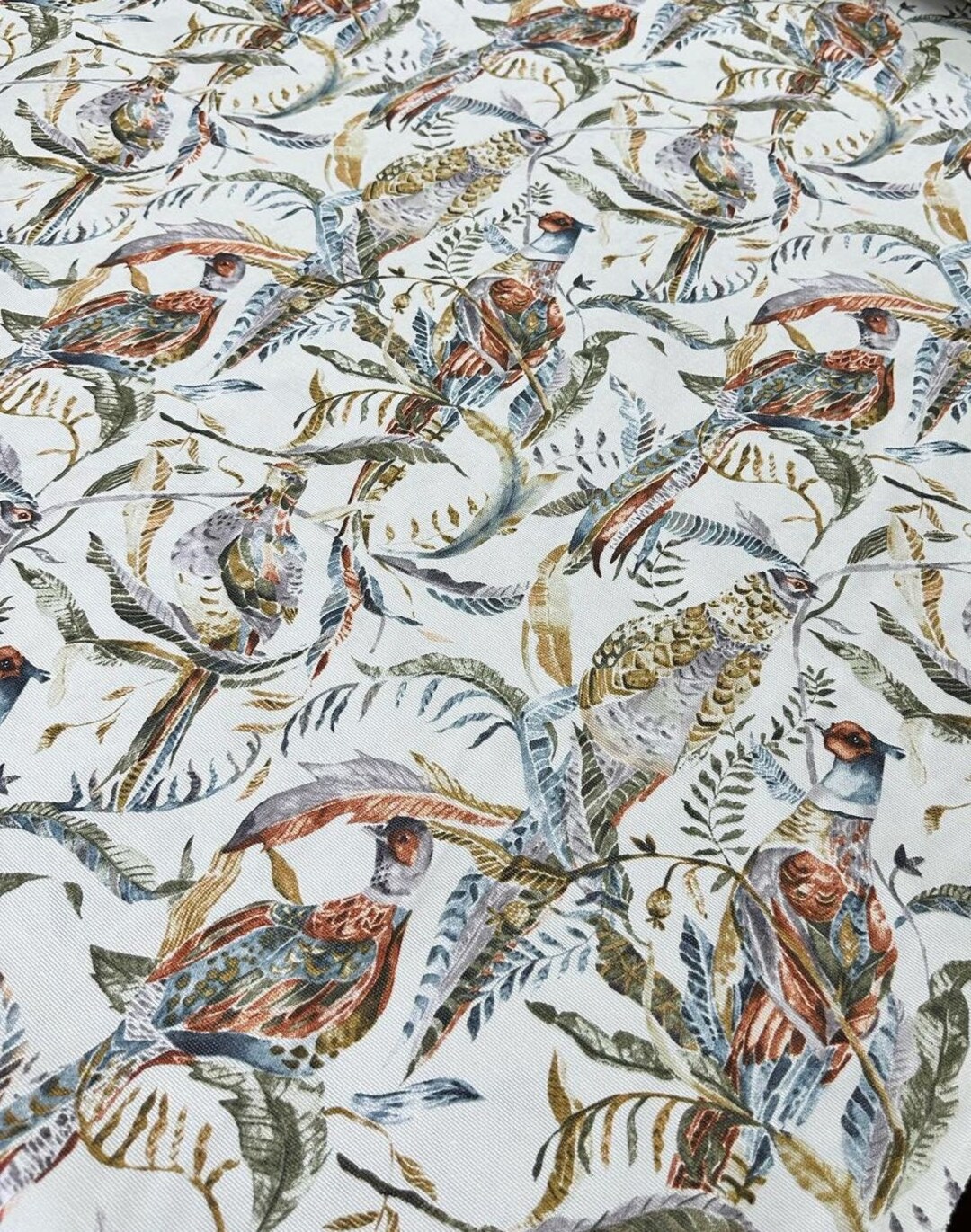 Brown Pheasant Waterproof Tablecloth Napkins Table Runner - Etsy