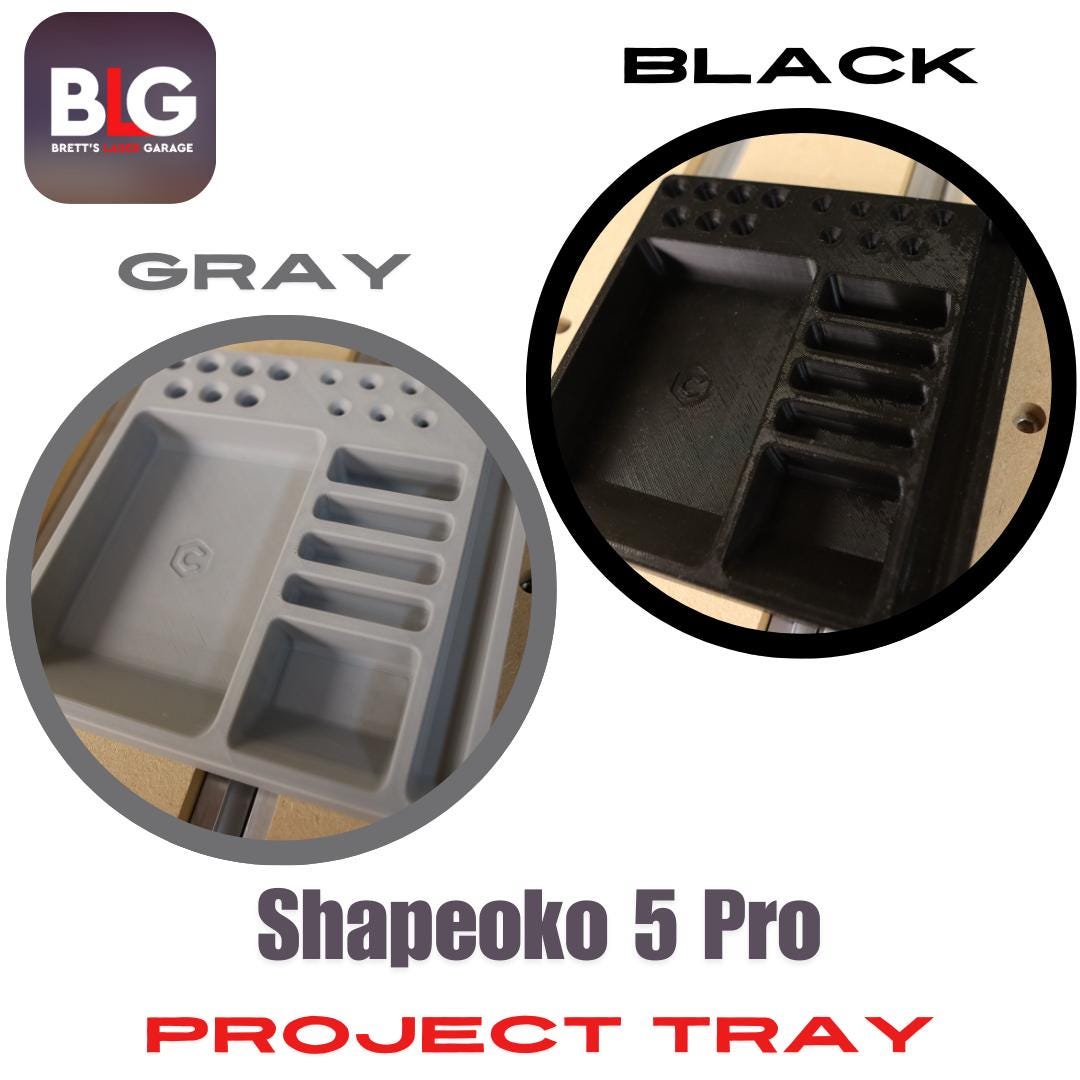 Shapeoko 5 Pro CNC Project Tray: 3D Printed Organizer - Etsy