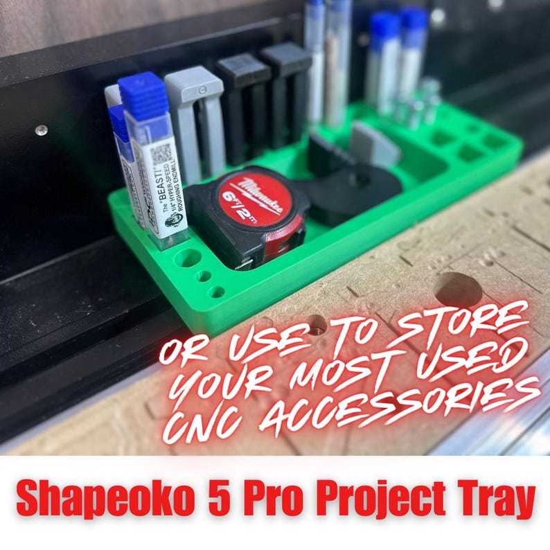Shapeoko 5 Pro CNC Tool Tray: 3D Printed Accessory Organizer - Etsy