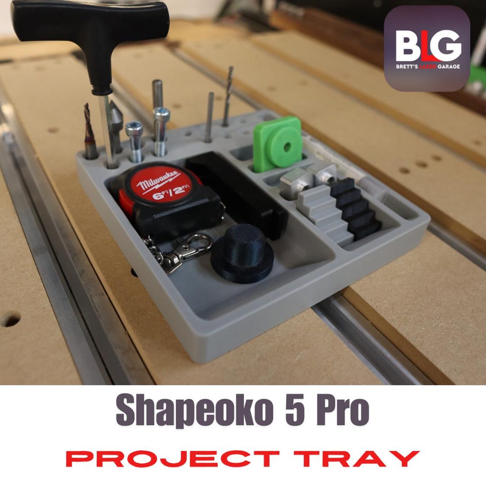Shapeoko 5 Pro CNC Project Tray: 3D Printed Organizer - Etsy