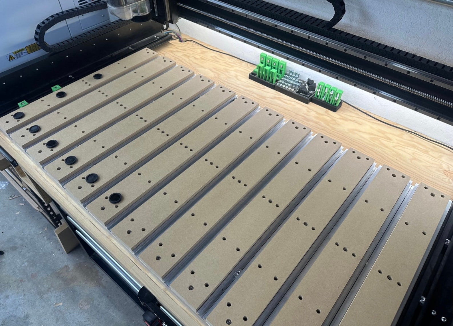 Shapeoko 5 Pro CNC Waste Board Slats: Upgraded Ultralight MDF, Threaded ...