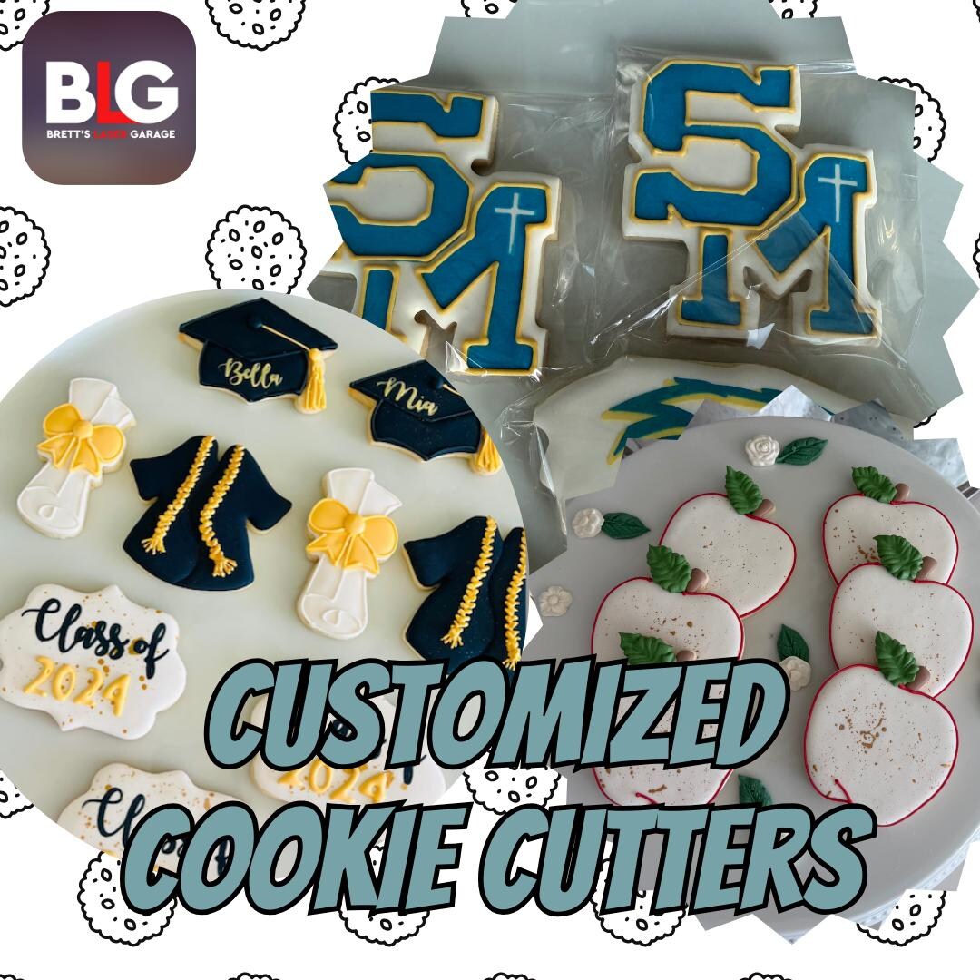 Customized Cookie Cutters Made to Order - Gaming, Party, Gifts, Baking ...