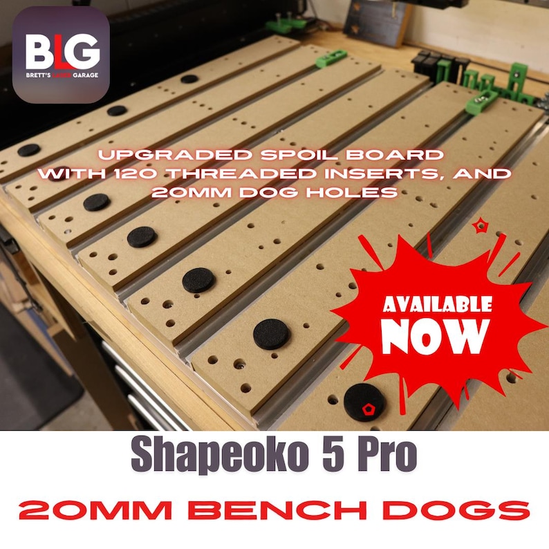 Shapeoko 5 Pro CNC Essential Clamps 3d Printed for Any CNC Machine - Etsy