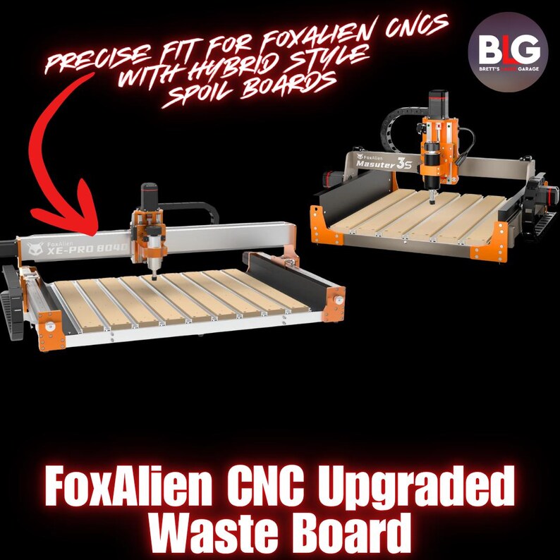 Foxalien CNC Waste Board Slats: 20mm Dog Holes, M6 Inserts - Etsy