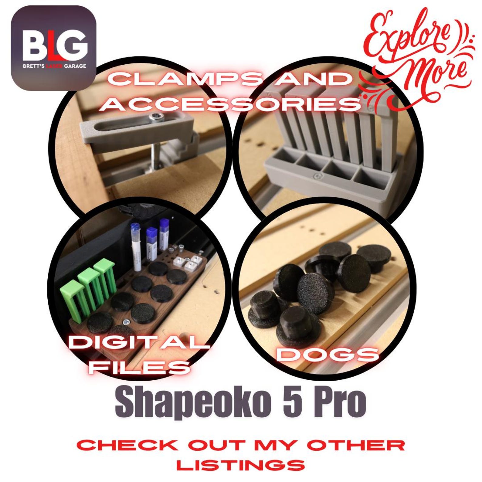 Shapeoko 5 Pro Bit Zero V2 Caddy - Organization for Your CNC! - Etsy