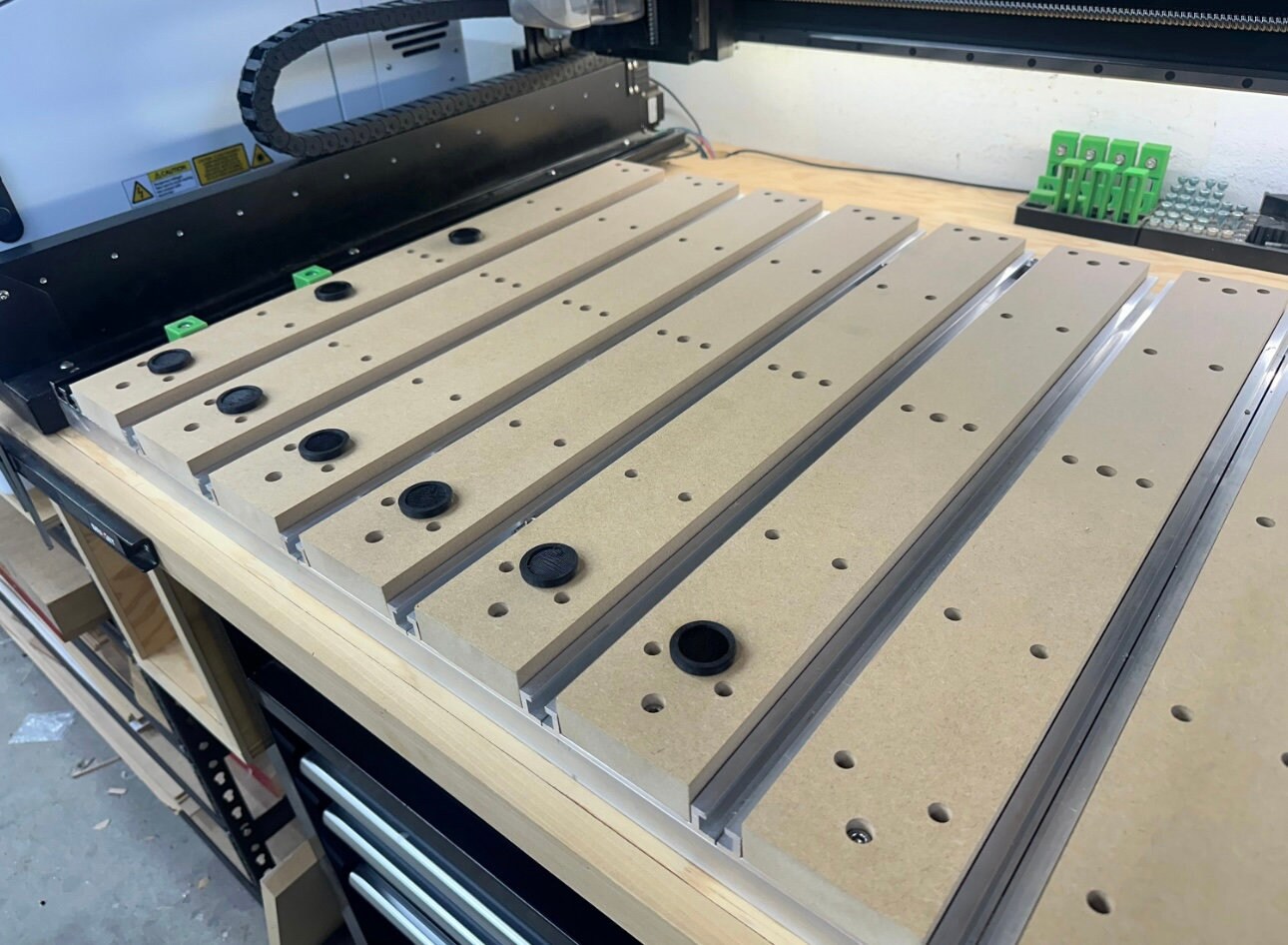 Shapeoko 5 Pro CNC Waste Board Slats: Upgraded Ultralight MDF, Threaded ...