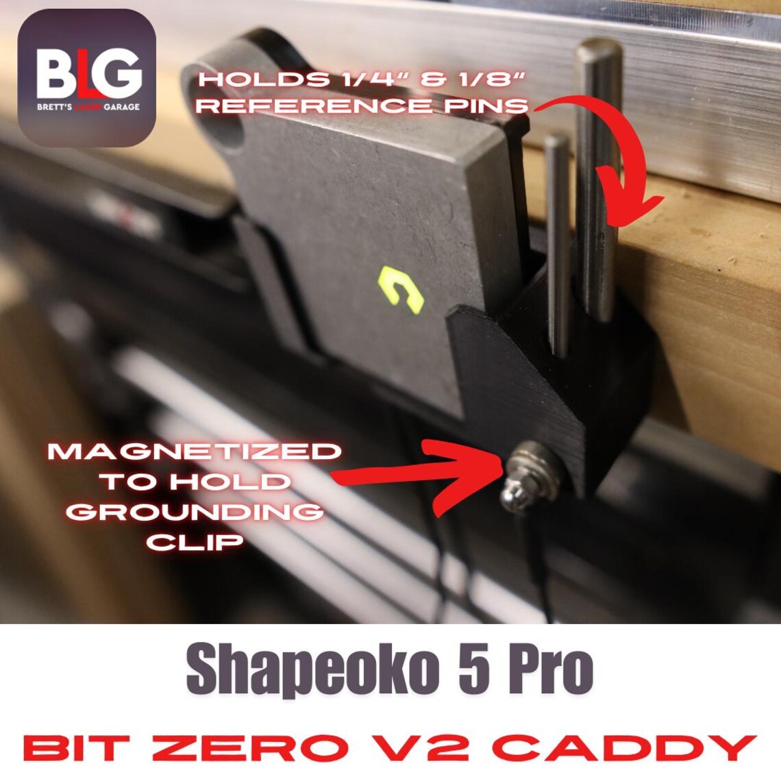 Shapeoko 5 Pro Bit Zero V2 Caddy - Organization for Your CNC! - Etsy
