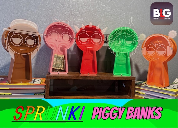 Coin Bank Premium PSD | 3d Illustration Character Woman And Man Piggy ...