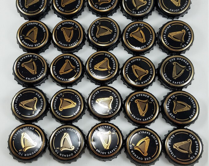 Beer Bottle Cap - Guinness Bottle Caps - Flat Slightly Imperfect ...