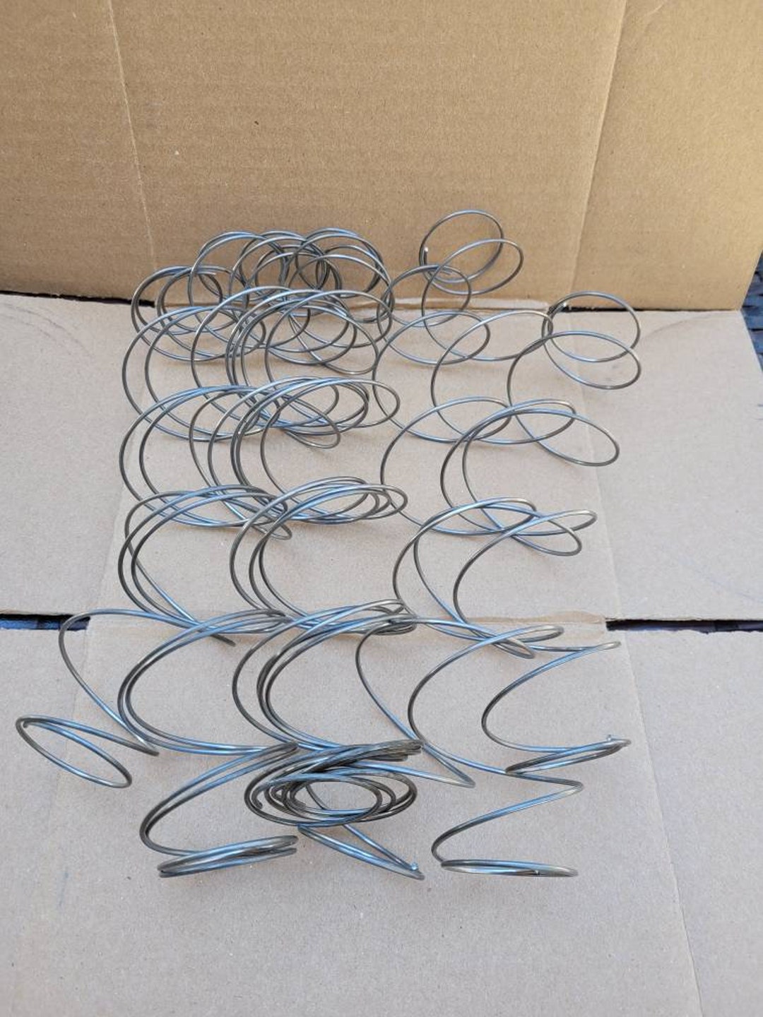 Bed Springs SHIPS FREE Metal Spring Upcycle Steampunk Farmhouse Decor ...