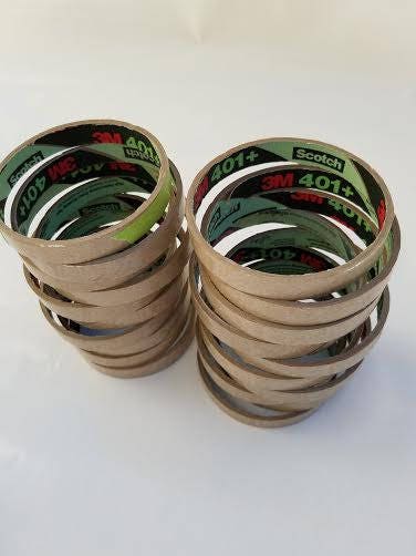 20 Cardboard Tape Roll Cores 1/2 Tape Rolls Cardboard | Etsy