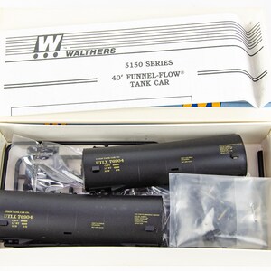 Walthers HO Scale (lot of 7) Box & Tank Car Model Train Kit - Etsy