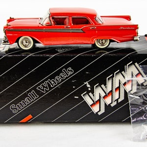 Rare Western Models SW 21 1959 Ford Fairlane Sedan Red 1:43 Scale Model ...