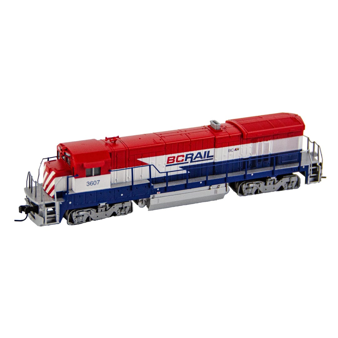 Atlas 49930 B36-7 Diesel Locomotive BC Rail 1:160 N Scale Model Train ...