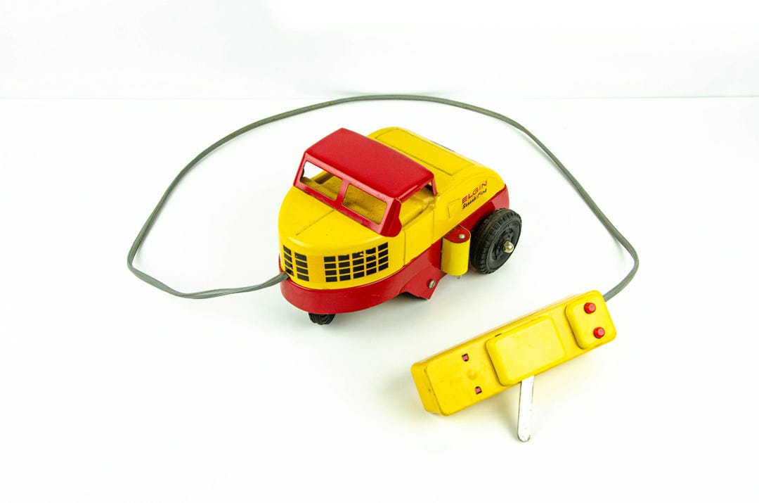 Vintage 1950s Nylint 9" Elgin Street King Sweeper Pressed Steel Toy - Etsy